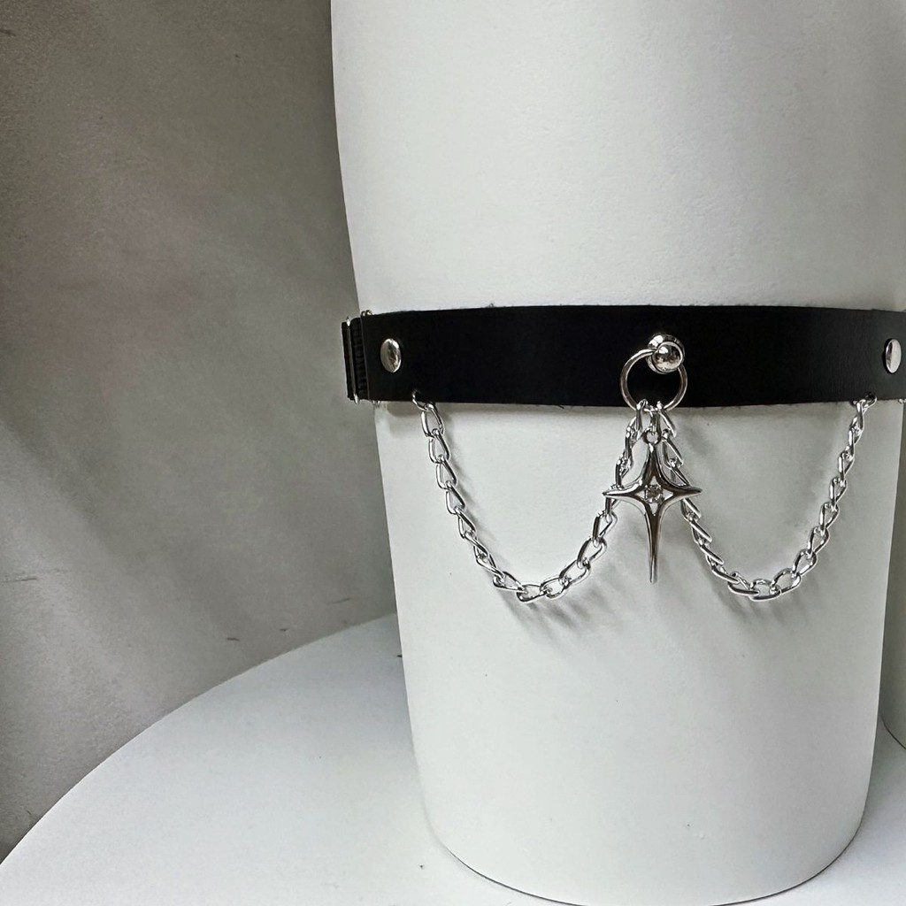 Gothic Punk Tassel Leg Chain Adjustable y2k Hot Girl Style Sexy Niche ...