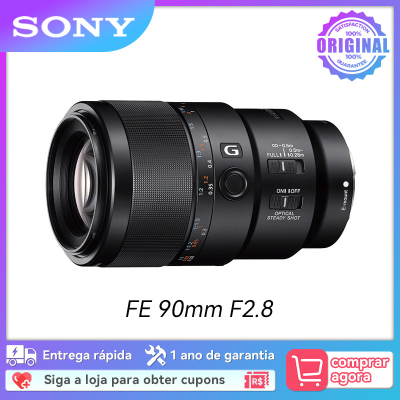Sony FE 90mm F2.8 Macro G OSS SEL90M28G Full Frame Fixed Focus Macro ...