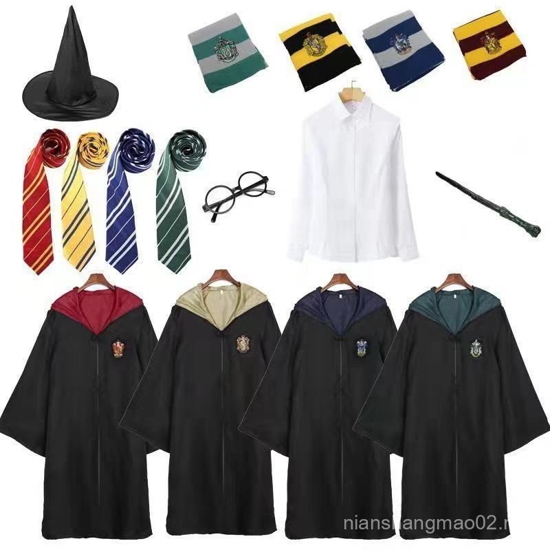 Harry Potter Same Style cos Costume College Robe Student Costume ...