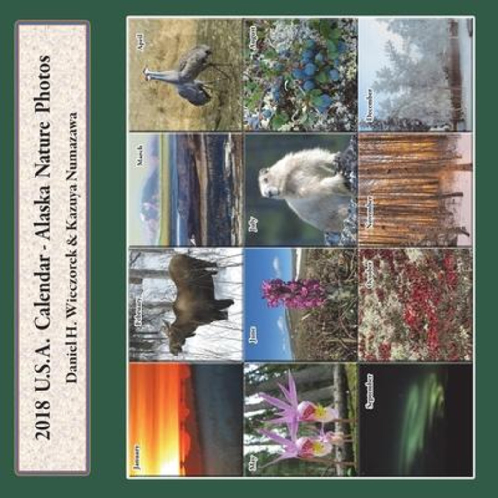 [Buku Bahasa Inggeris] - 2018 USA Calendar - Alaska Nature Photos by Daniel H Wieczorek ...