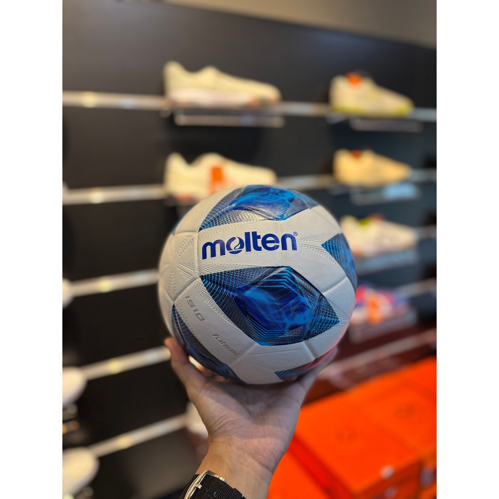 Molten Futsal Ball F9A1510 White (Laminated) | Shopee Malaysia