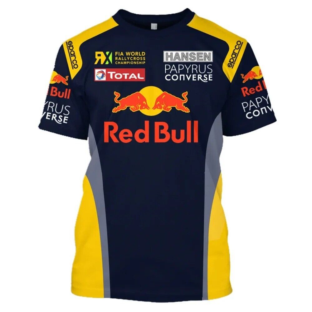 Red Bull Racing T-Shirt 2025, Red Bull F1, Formula 1, Tag Heuer Mobil 1 ...