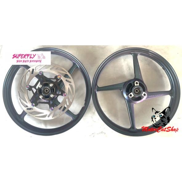 SuperFly PROJECT-X 4 Sport Rim 4 Batang Suzuki Raider (Chameleon) Size ...