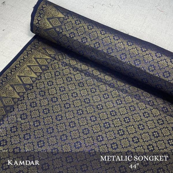 KAMDAR Open Meter Songket Metallic Jelita Melayu Bidang 44" | Shopee Malaysia