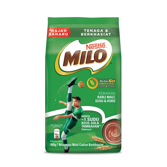 Nestle MILO Softpack | Activ-Go Energy Drink – 1.8kg / 900g / 400g ...