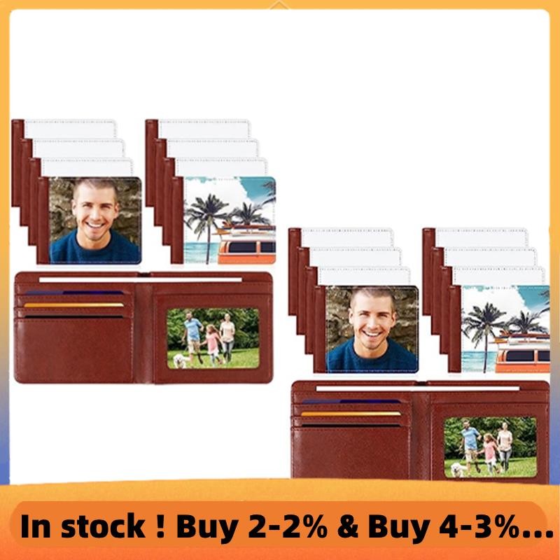 Sublimation Wallet Blank Heat Transfer Sublimation Bank Card Holder ...