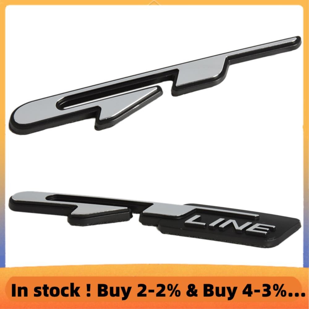 Cool 3D Car Style Sticker Gt Line Letters Sticker For Kia Rear Trunk ...