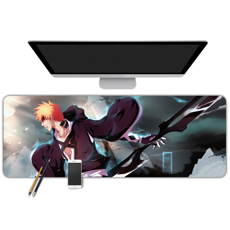 [70 * 30cm] BLEACH Death Anime Peripheral Mouse Pad Kurosaki Ichigo ...