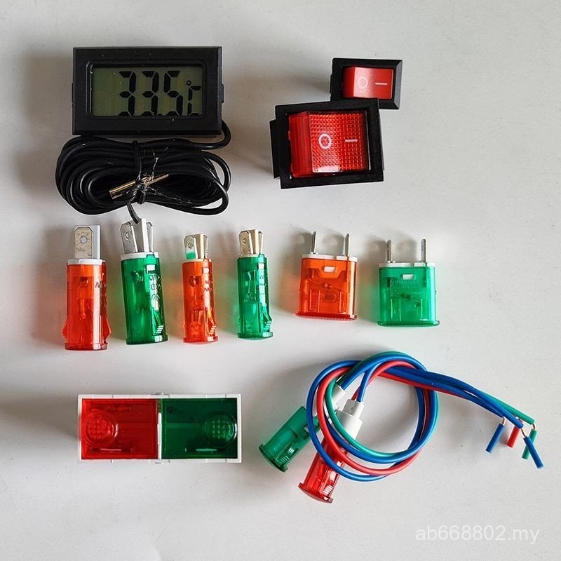 Commercial Refrigerator Freezer 220V Power Operation Indicator Light ...