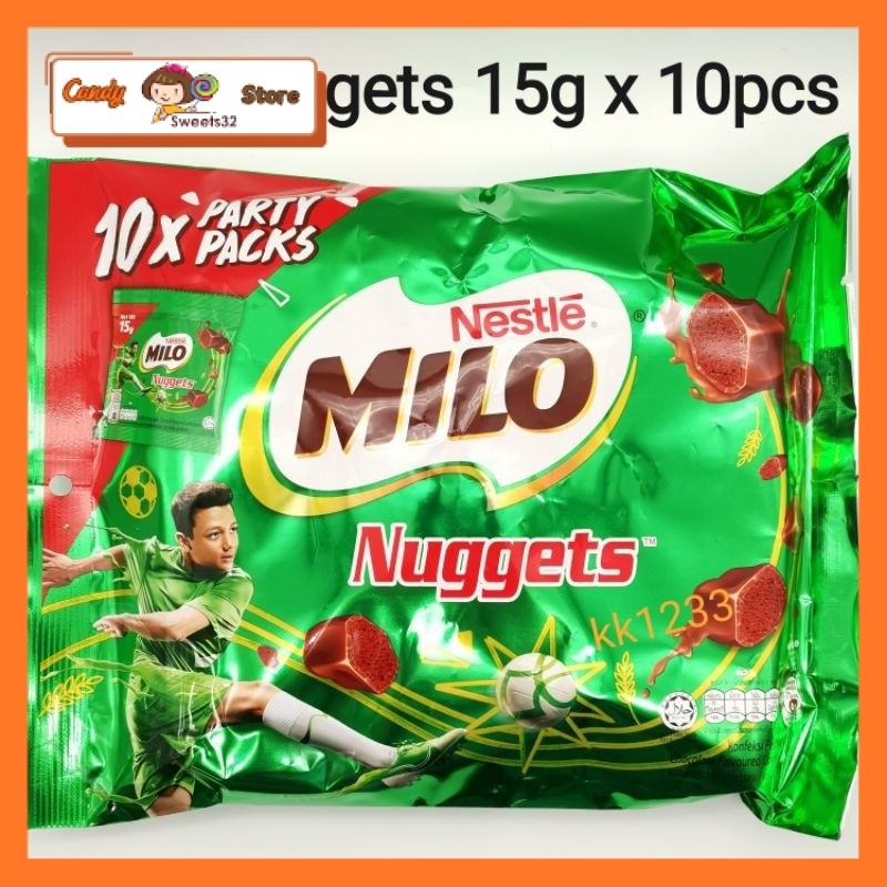 PARTY PACKS Nestle Milo Nuggets (10pack X 15g) | Shopee Malaysia