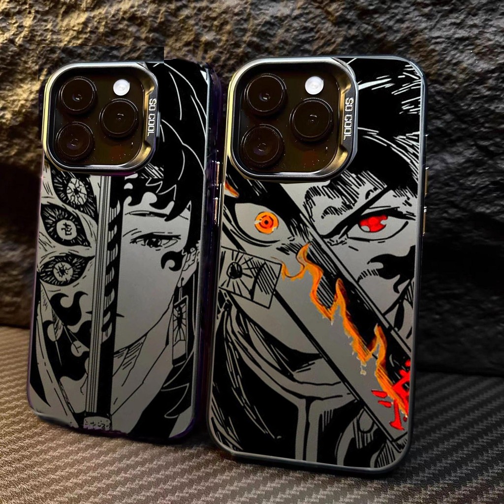 Anime Demon Slayer Red Eyes Sword Cellphone Case For Xiaomi 14T 13T Pro ...