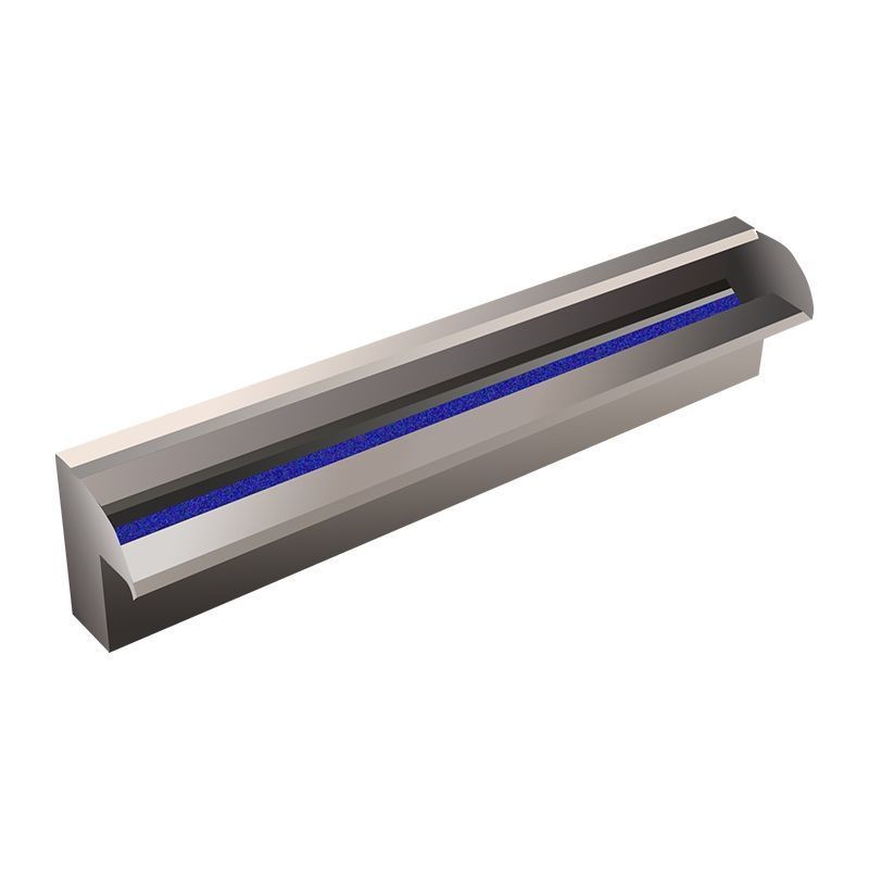 Garden waterfall stainless steel waterfall spout water feature wall ...