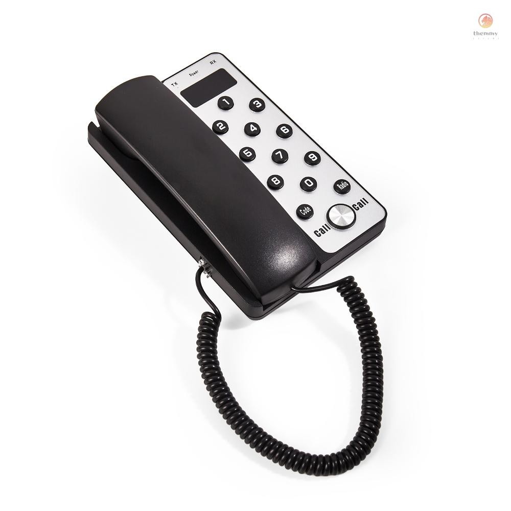 Wireless Intercom System Office Intercom Machine with LCD Screen 433MHz ...