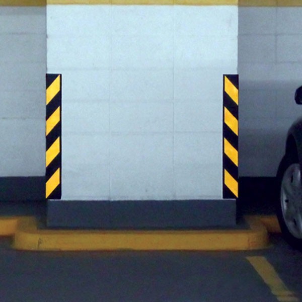 Corner Protector Rubber, Traffic Rubber Corner Guard, Size 800mm(H) x ...