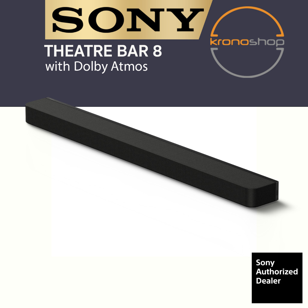 Sony Bravia Theatre Bar 8 Soundbar With Dolby Atmos HT-A8000 HTA8000 HT ...