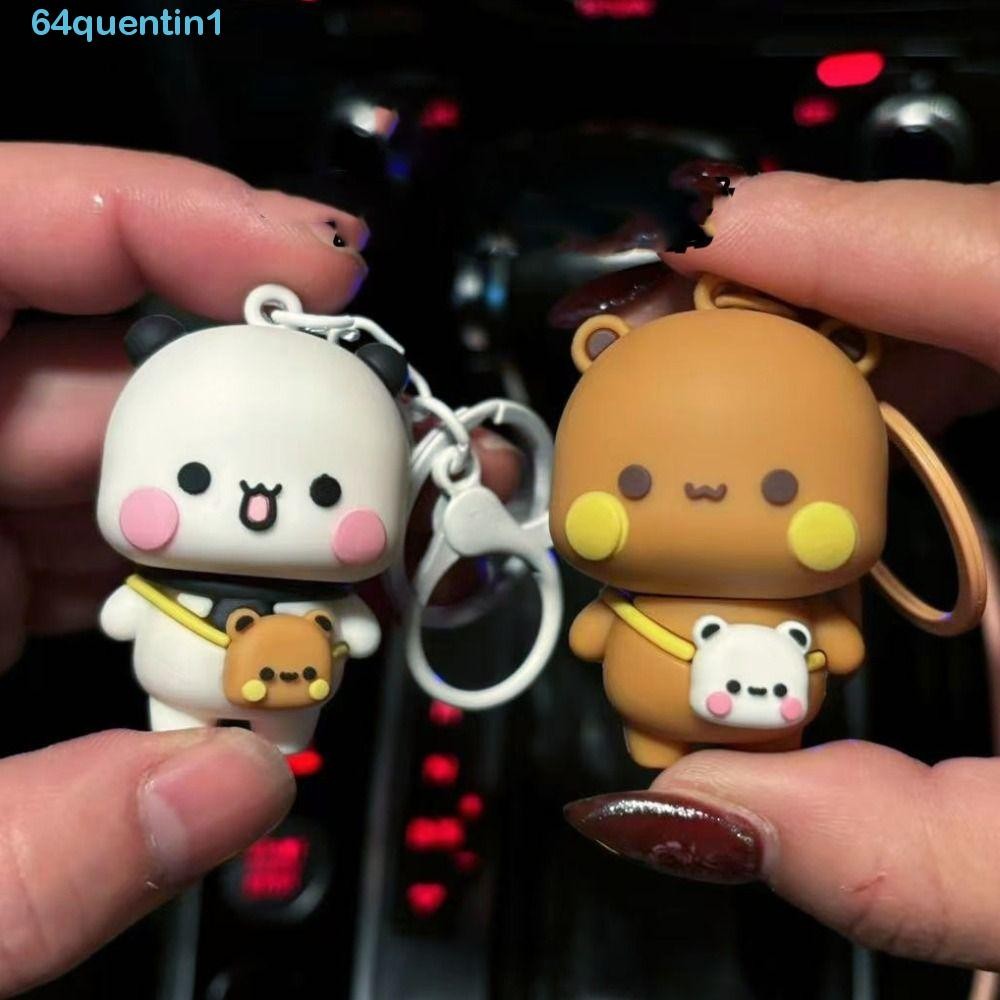 QUENTIN1 Cute Cartoon Bubu Dudu Key Chain, Kawaii Animal Bubu Dudu ...