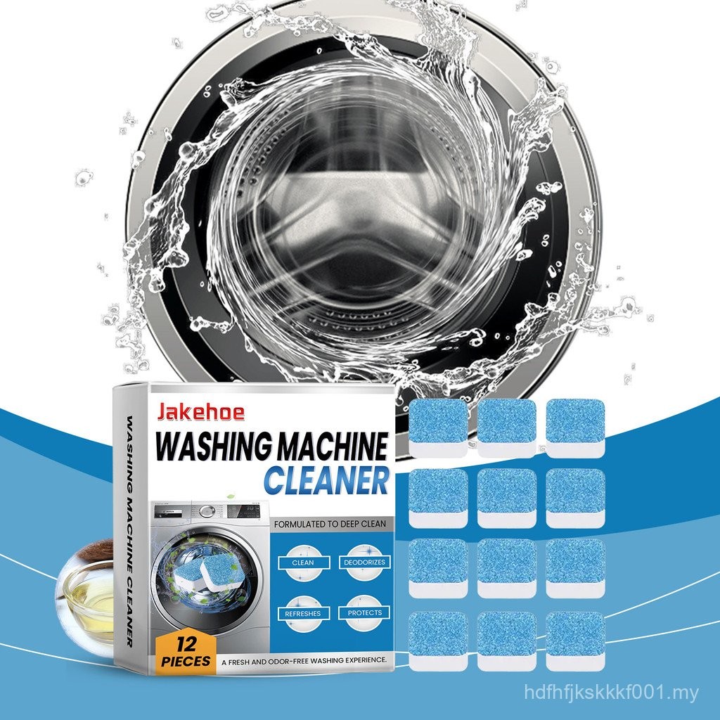 Jakehoe Washing Machine Descaling Cleaning Tablets Household Drum ...