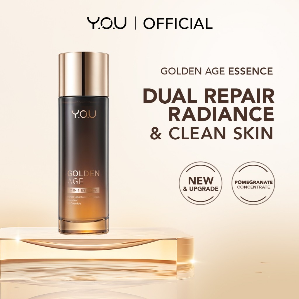 YOU Golden Age 2 in 1 Essence with Bakuchiol 3X Ceramide Exfoliating ...