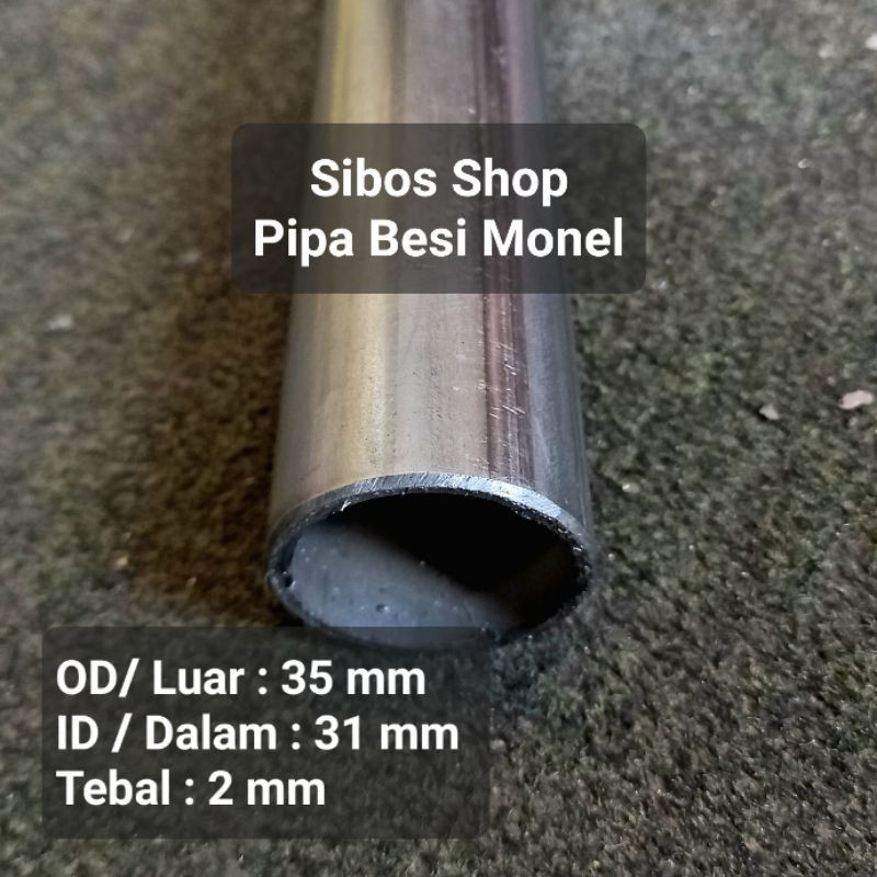 Monel Iron Pipe | Od 35mm Id 31mm Thickness 2mm length 20cm to 150cm ...