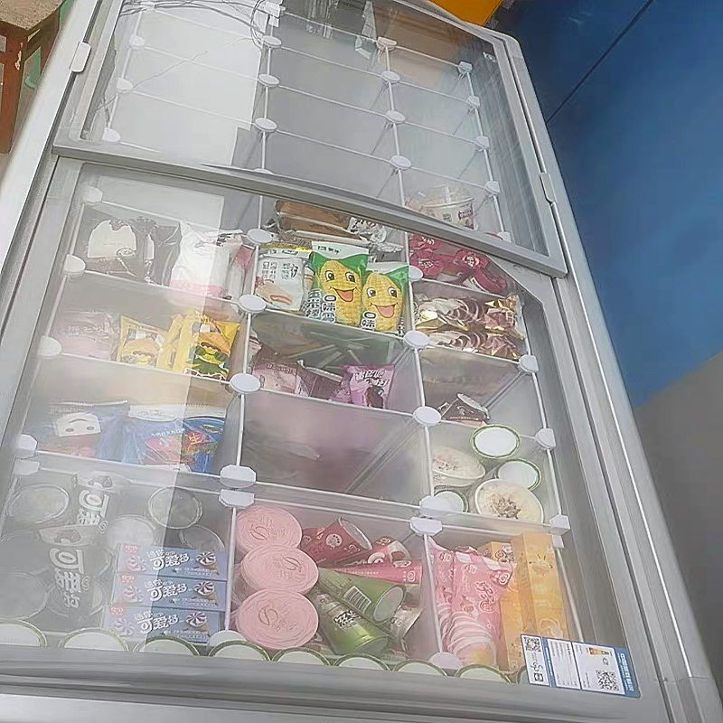 Freezer Ice Cream Ice Cream Sorting Partition Partition Partition ...