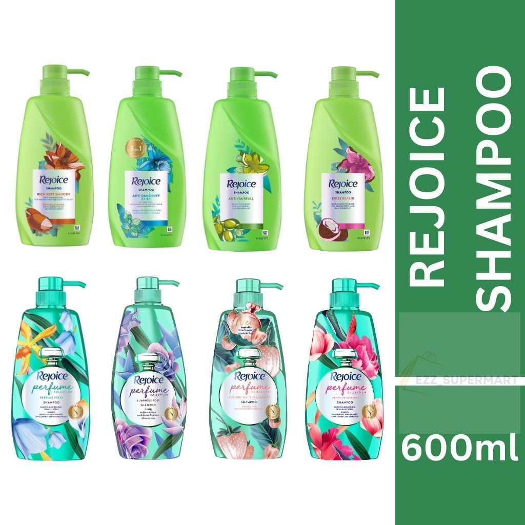 REJOICE Shampoo (600ml) | Shopee Malaysia