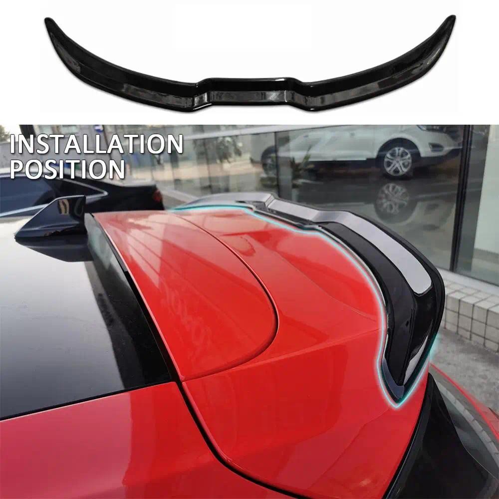 for focus ST Line Hatchback 4D SPOILER EXTENSION CAP REAR WING ABS ...