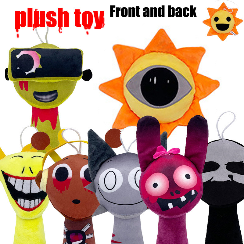 20CM Incredibox Sprunki Toy Horror Form Plush Toys Sprunki Plushie ...