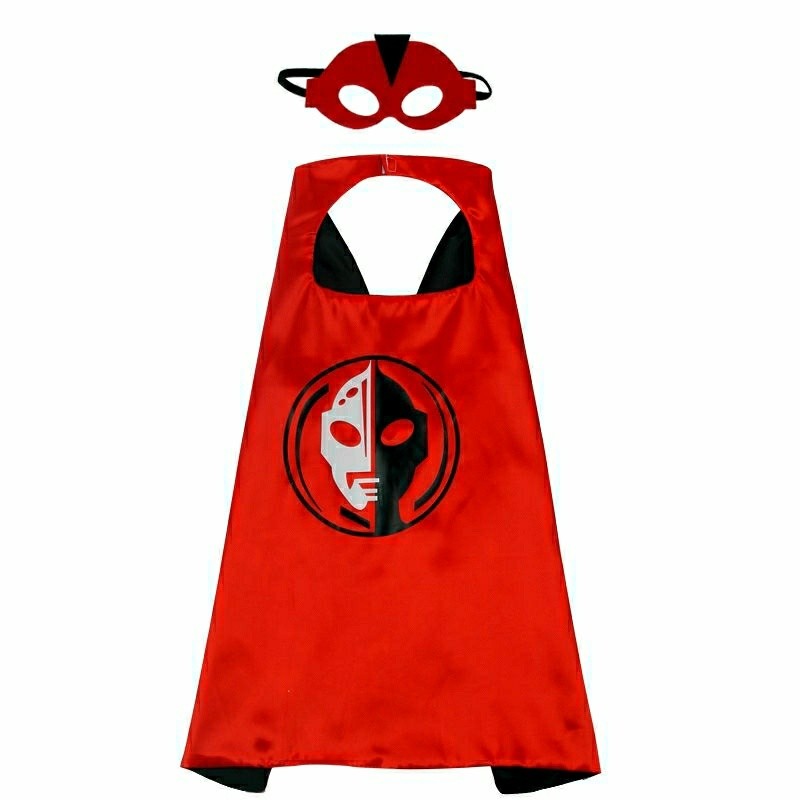 Spider-Man Hero Superman Batman Cape Kostum Persembahan Jubah Topeng ...
