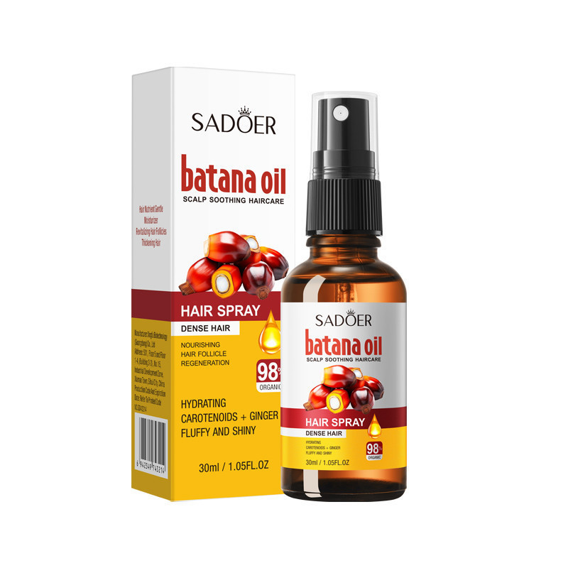 SADOER Batana Oil Scalp Soothing Hair Spray 30ml – Nourishing Haircare ...