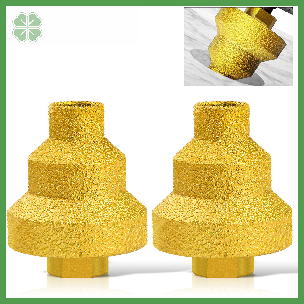 M10 M14 Brazed Tapered Diamond Drill Bit for Tile Stone Porcelain Slab ...