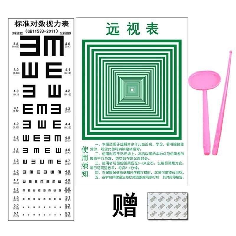 Vision Chart Wall Chart International Standard Children Household Wall ...