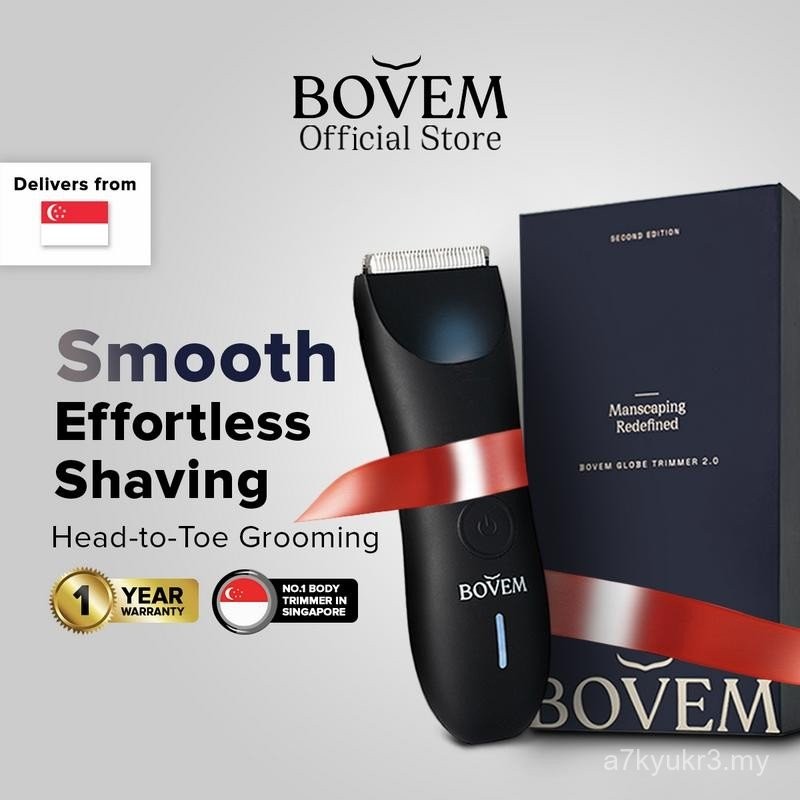 BOVEM Globe Trimmer 2.0: Electric Groin and Body Hair Trimmer ...