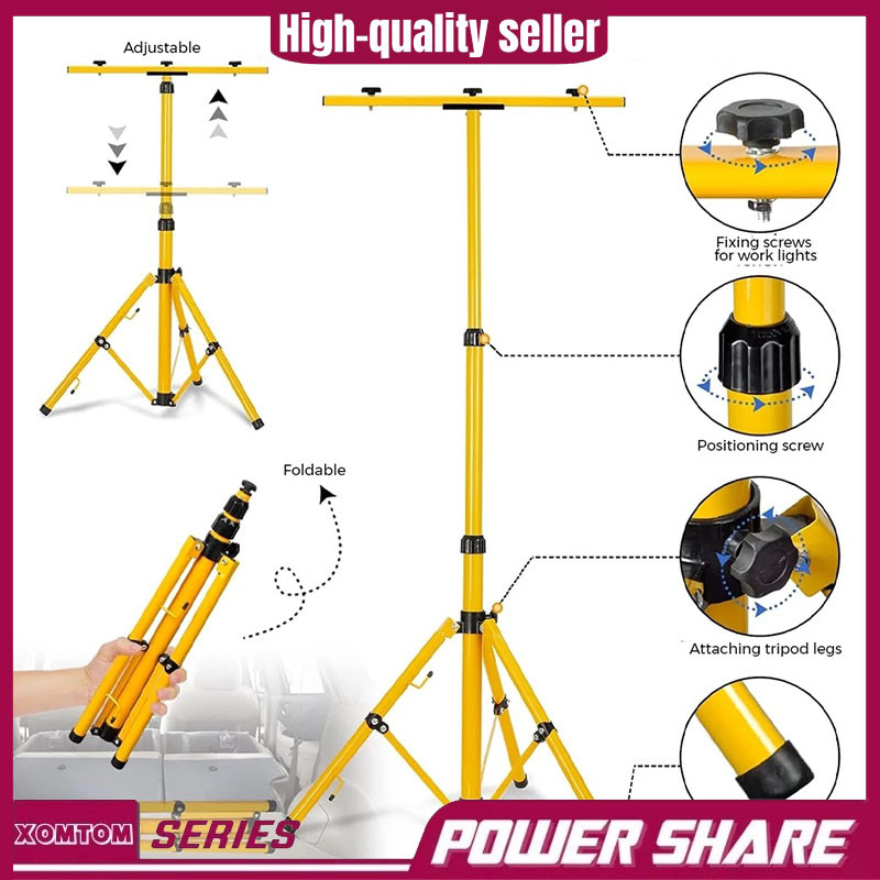 [Ready Stock ]160CM/200CM/300CM Spotlight Stand Tripod Stand for LED ...