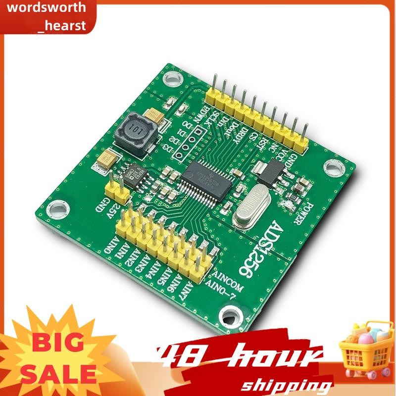 High-Precision ADC ADS1256 Analog-To-Digital Conversion 24-Bit Eight ...