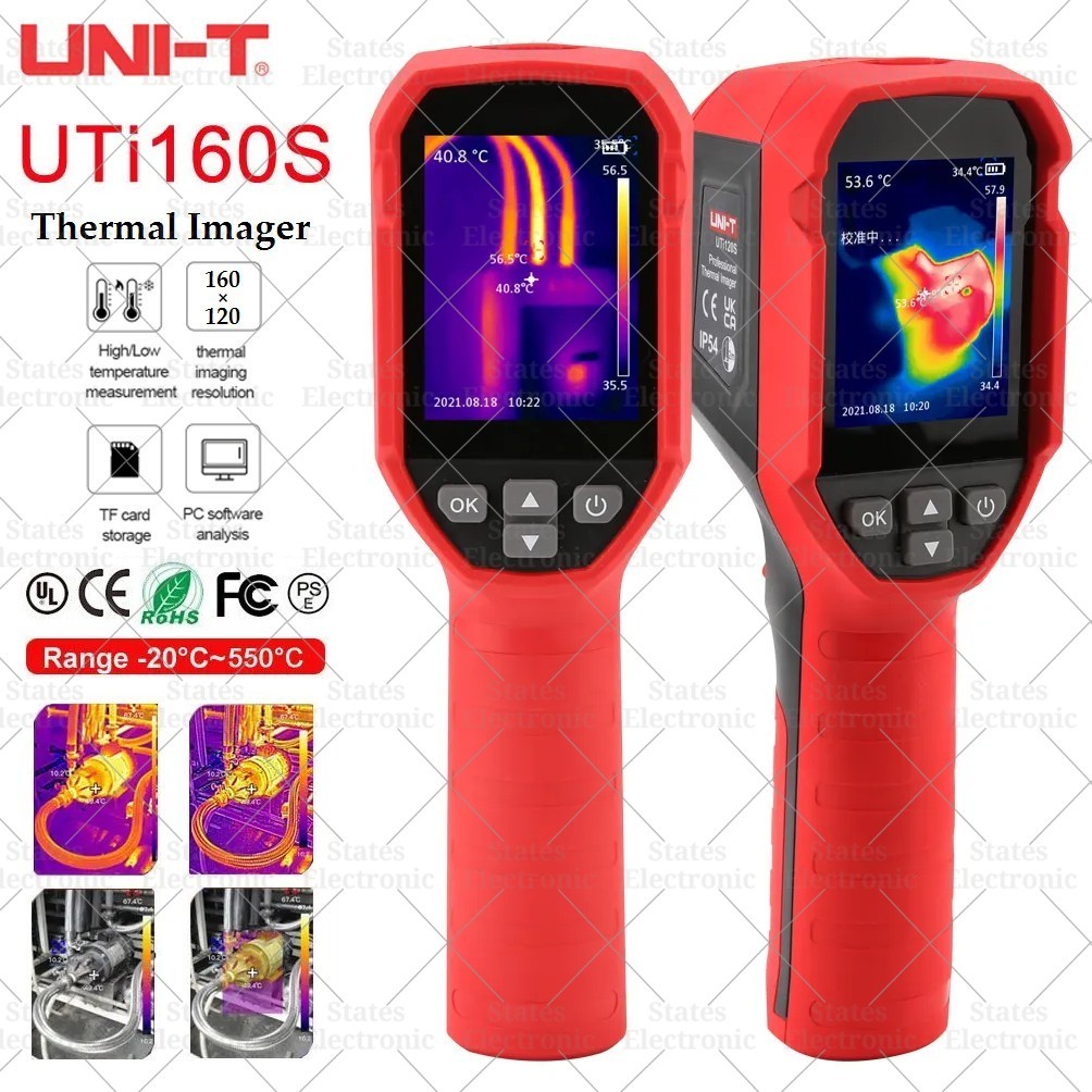 UNI-T UTi160S Professional Infrared Thermal Imager PCB Circuit Testing ...