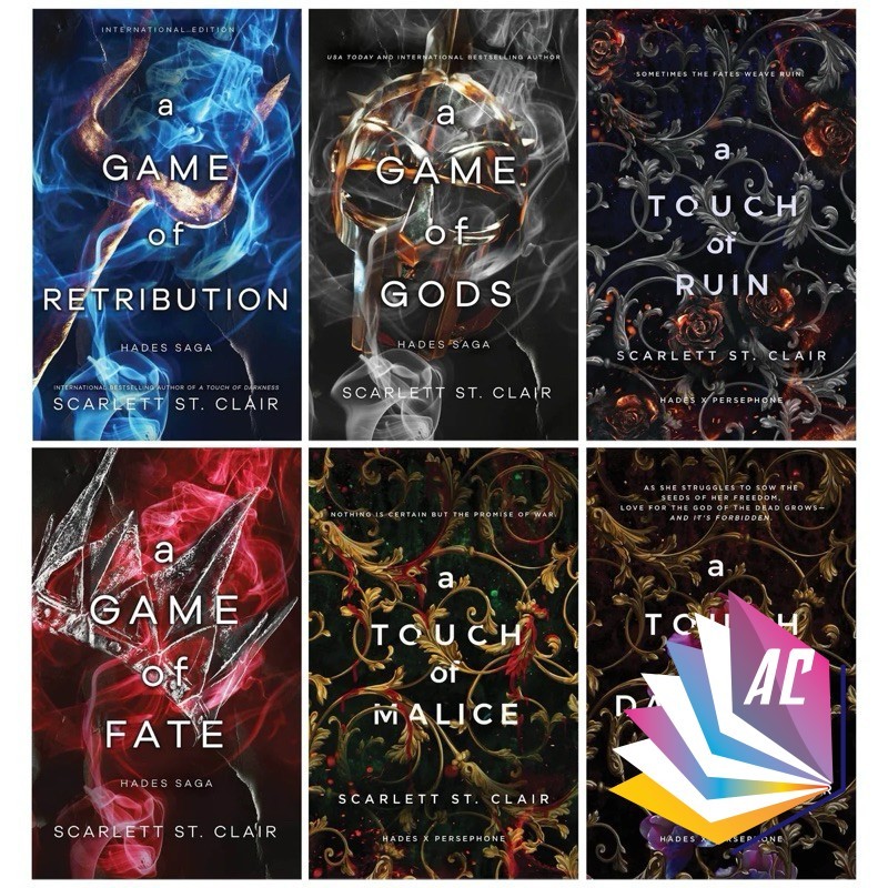 Hades x Persephone Saga Series 6 Books Set - A Touch of Darkness, A ...