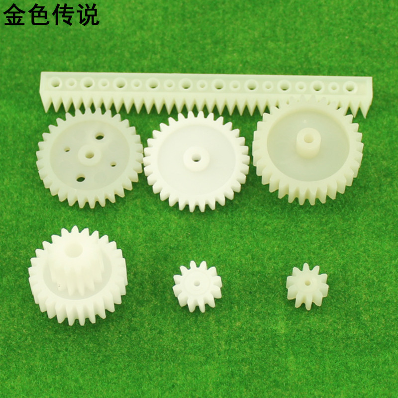 M1 Plastic Gear 12 Teeth 30 Teeth 26t Reduced Speed Nylon Gear Positive ...