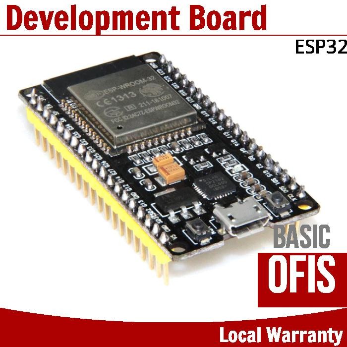 Arduino NodeMcu IoT ESP32 WIFI and BLUETOOTH Development Board | Shopee ...