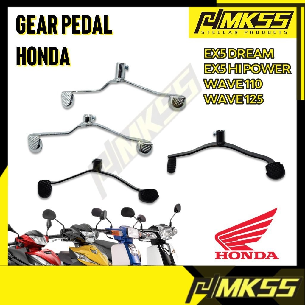HEAVY DUTY GEAR PEDAL HONDA EX5 DREAM EX5 HI POWER EX5 HIGH POWER WAVE 125 WAVE 110 HONDA ...