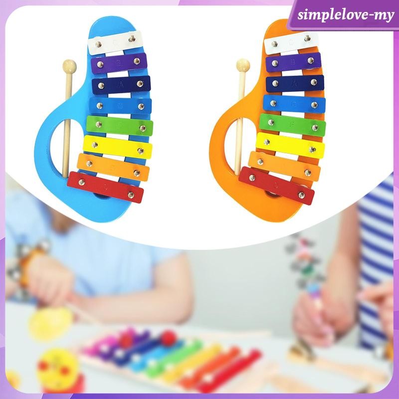 [SimpleloveMY] Colorful Wooden Xylophone Kids Wood Xylophone Music ...