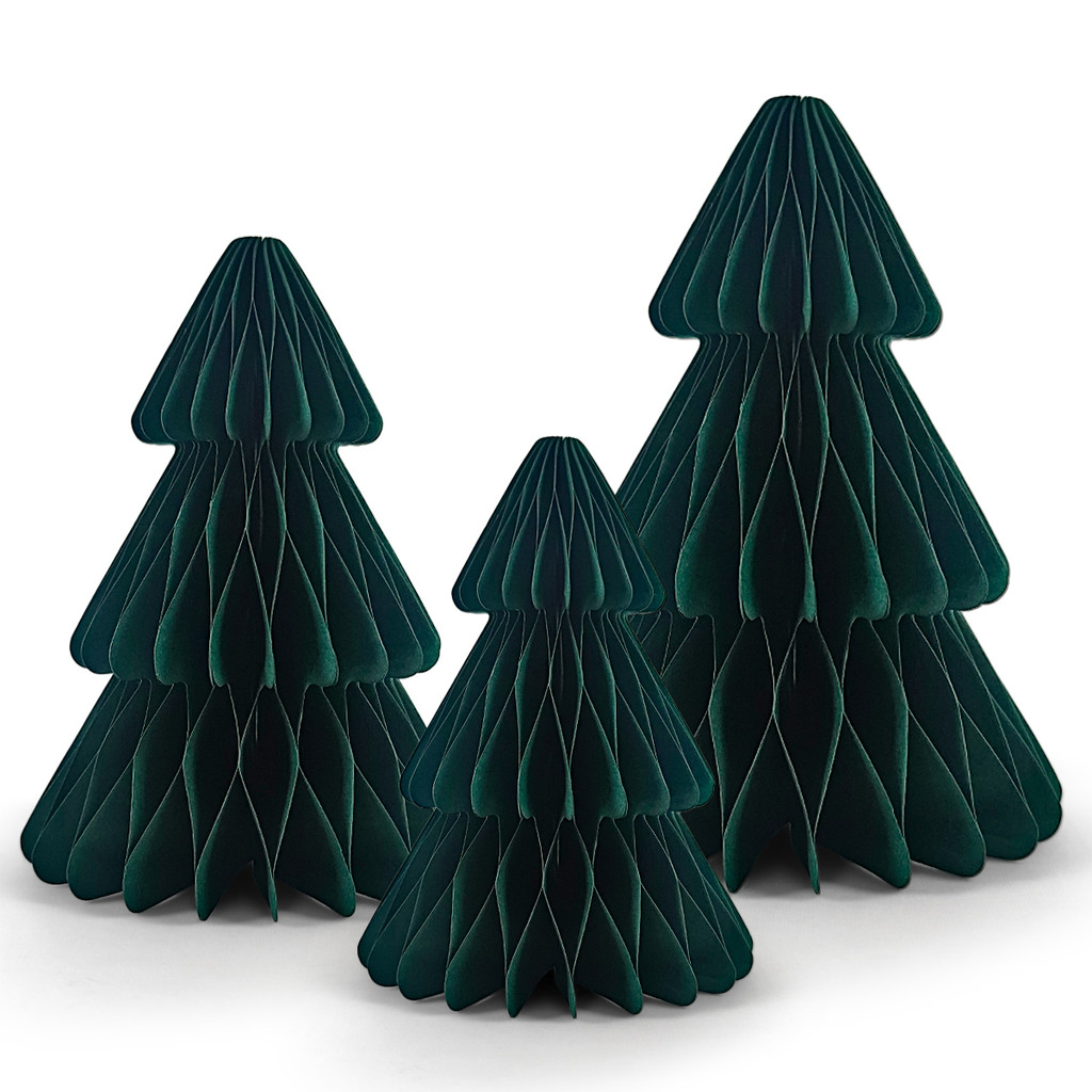 Merry Christmas Tree Honeycomb Ball Scene Decoration Ornament Party ...