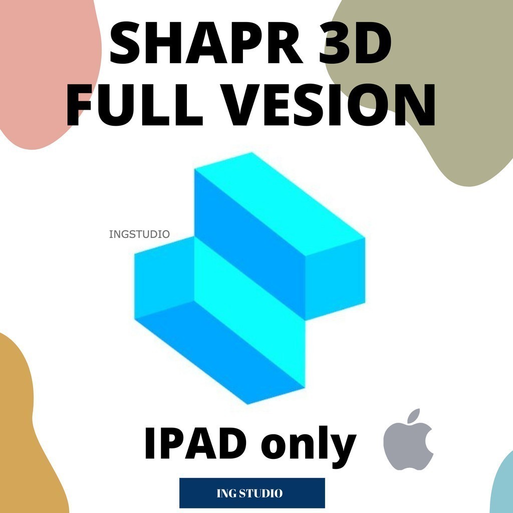 Shapr 3D CAD Model building app life time full version shapr3D 3D ...