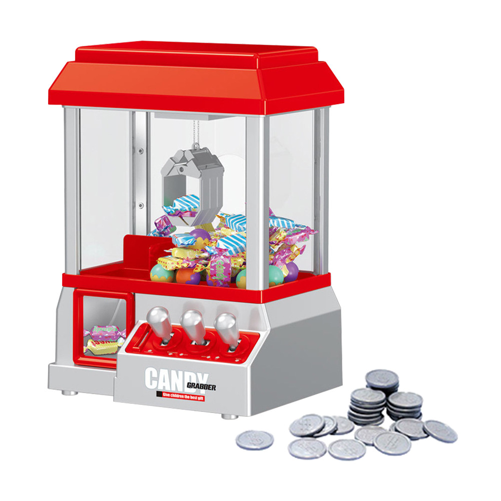 [chichome.my] Coin Operated Mini Candy Grabber Electronic Grab Claw ...
