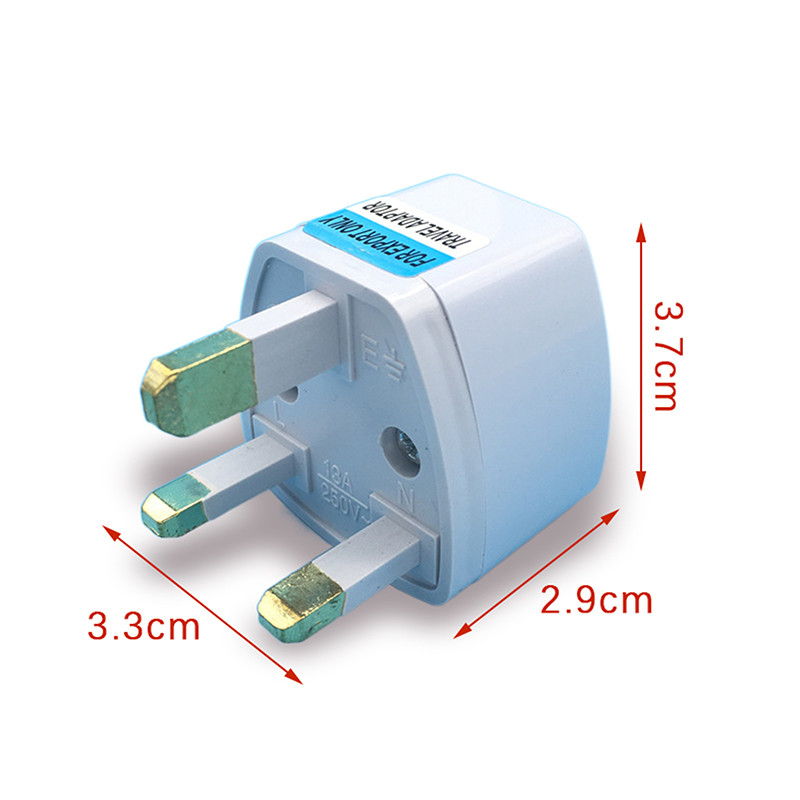 [NAY] UK Plug 10A 250V Hong Kong Travel Power Adapter Plug Socket ...