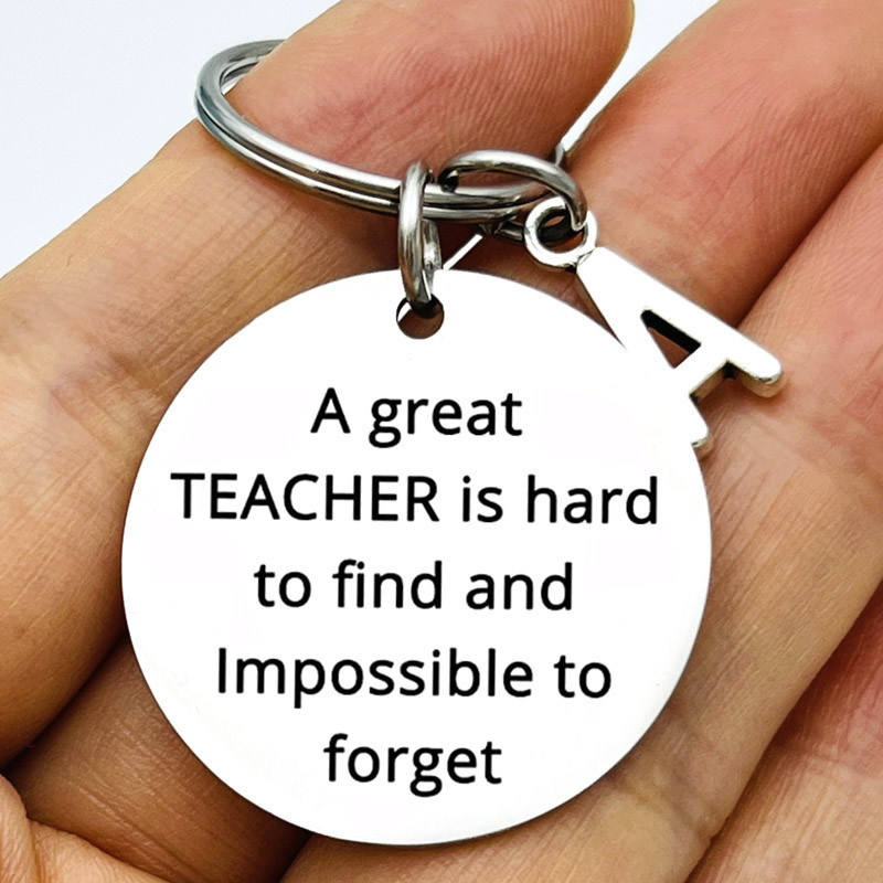 A Great Teacher Keychian Teacher Appreciation Gifts, Show Your Teachers ...