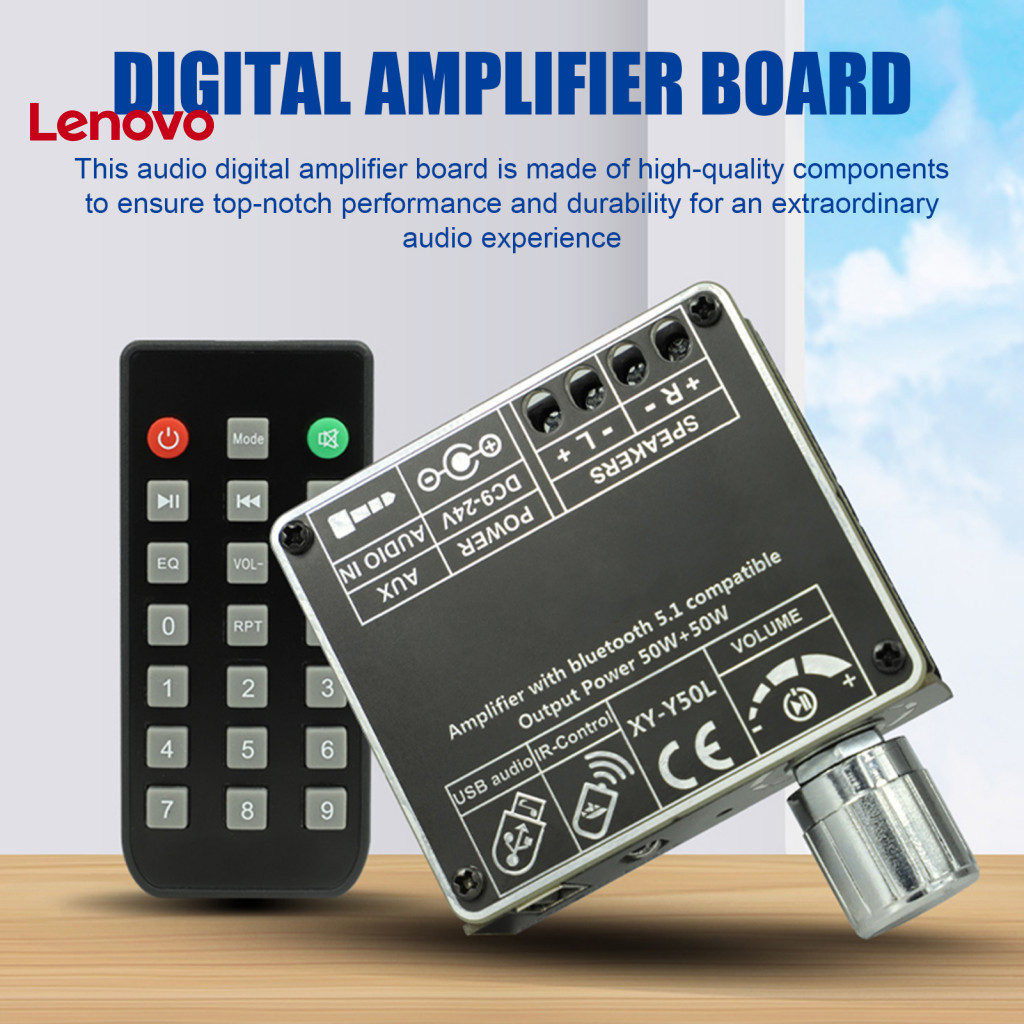 Lenovo Digital Power Amplifier Durable Stereo Amplifier Board Portable ...