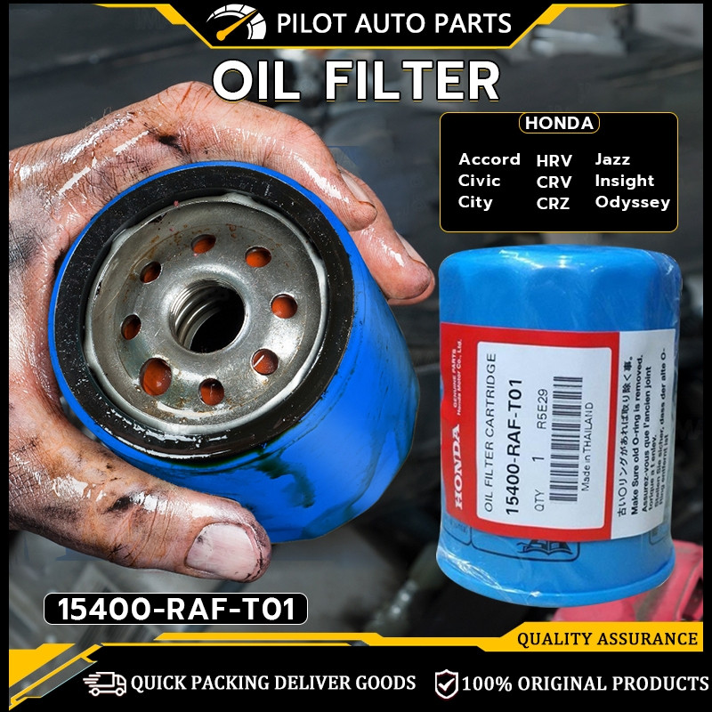 🔥Oil Filter Honda Accord / Civic / Honda Oil Filter 15400-RAF-T01 ...