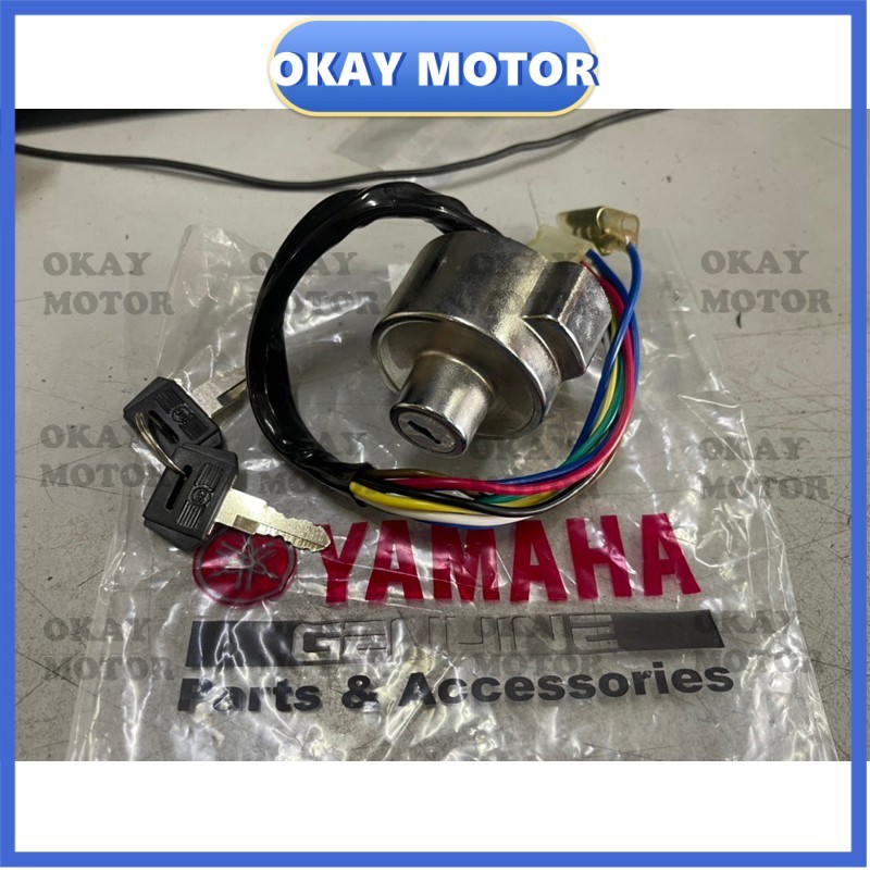main switch kunci lock handle lock kunci key on/off 8 wayar Yamaha ...