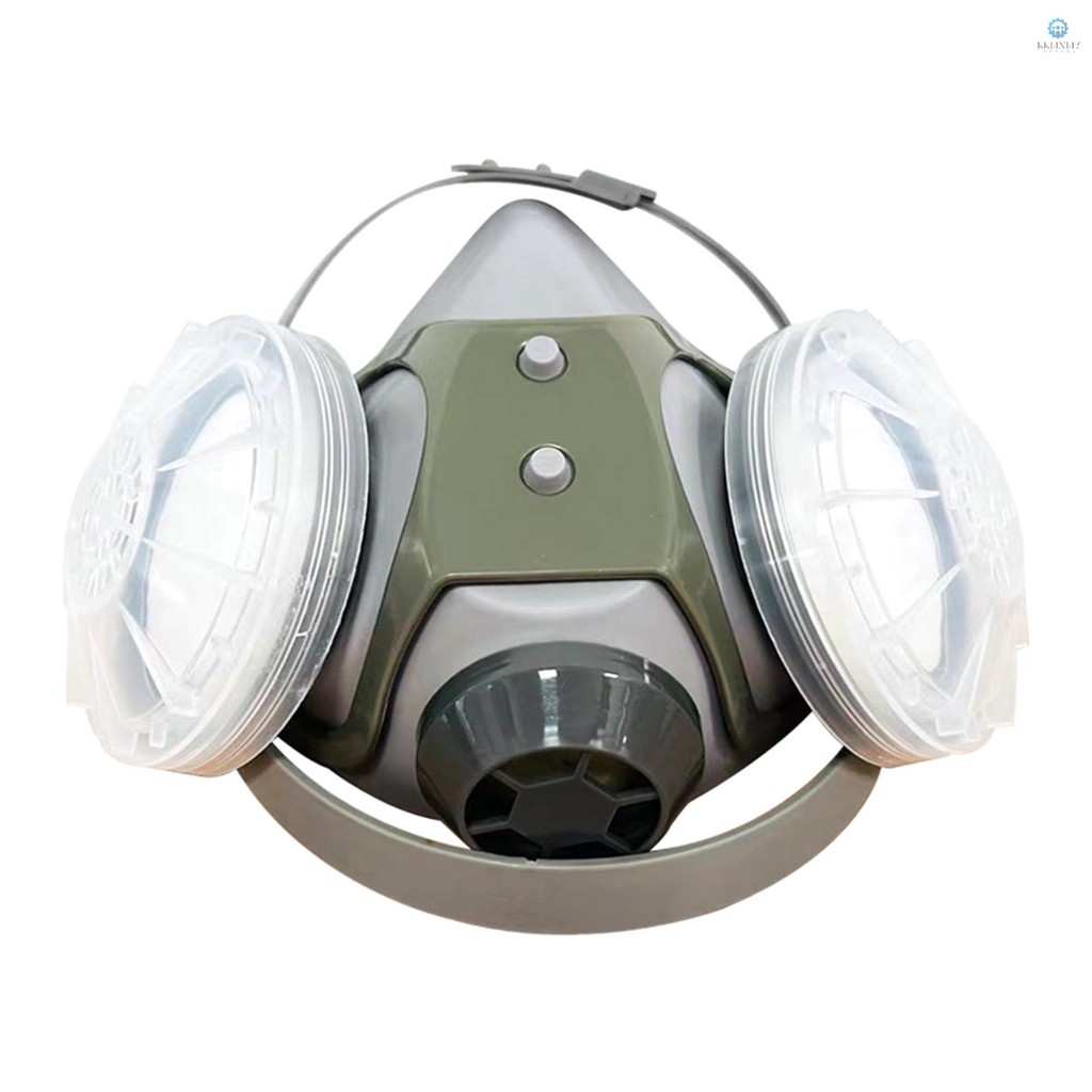 Respirator Reusable Respirator Half Facepiece Gas Breathing Protection ...