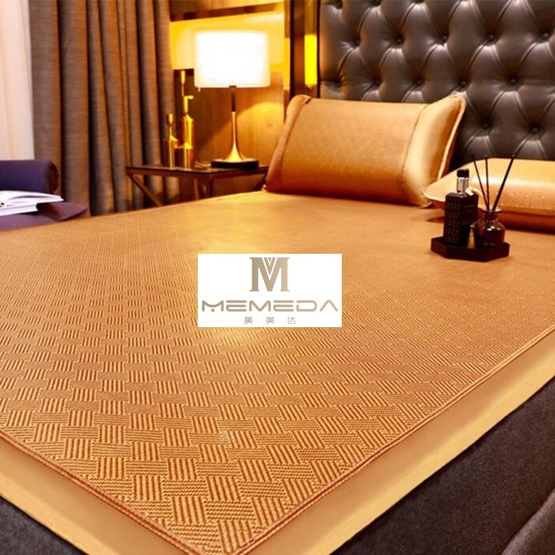 Summer sleeping mat/bamboo mat/bamboo mat/foldable rattan mat/cooling ...